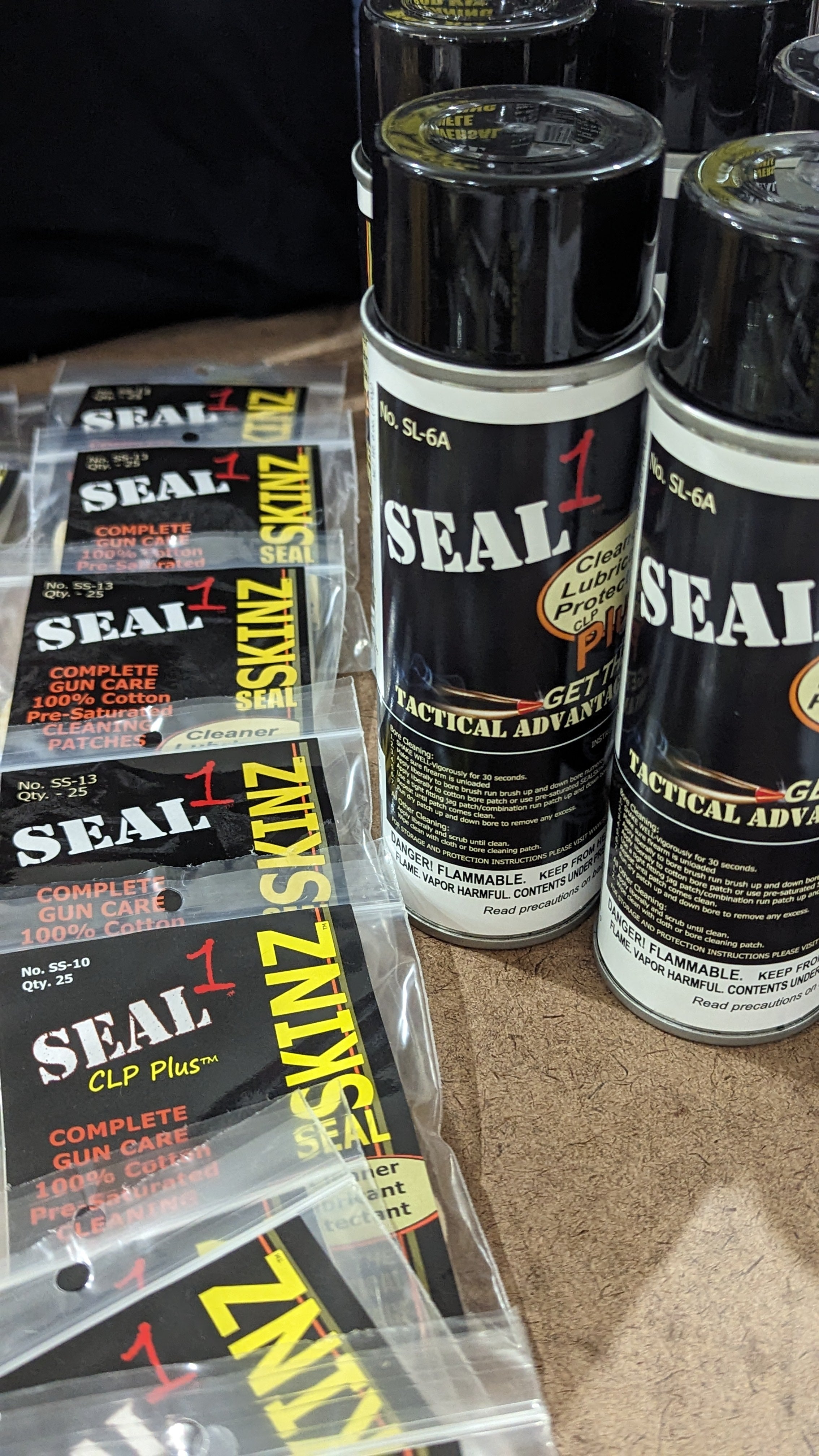 SEAL 1 CLP PLUS Complete Gun Care Products Made In USA
